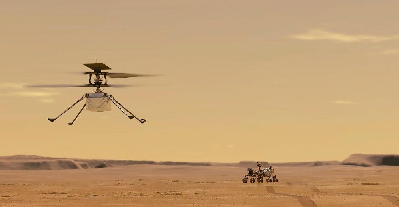 NASA successfully flew the Ingenuity helicopter on Mars